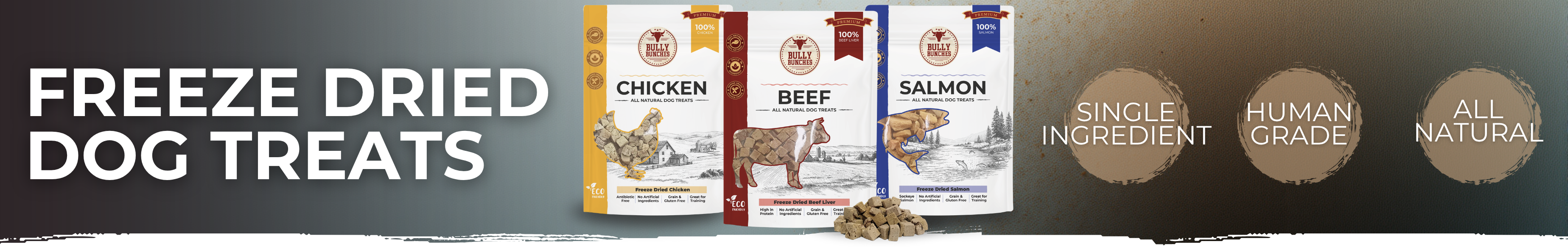 Freeze Dried Dog Treats | Bully Bunches