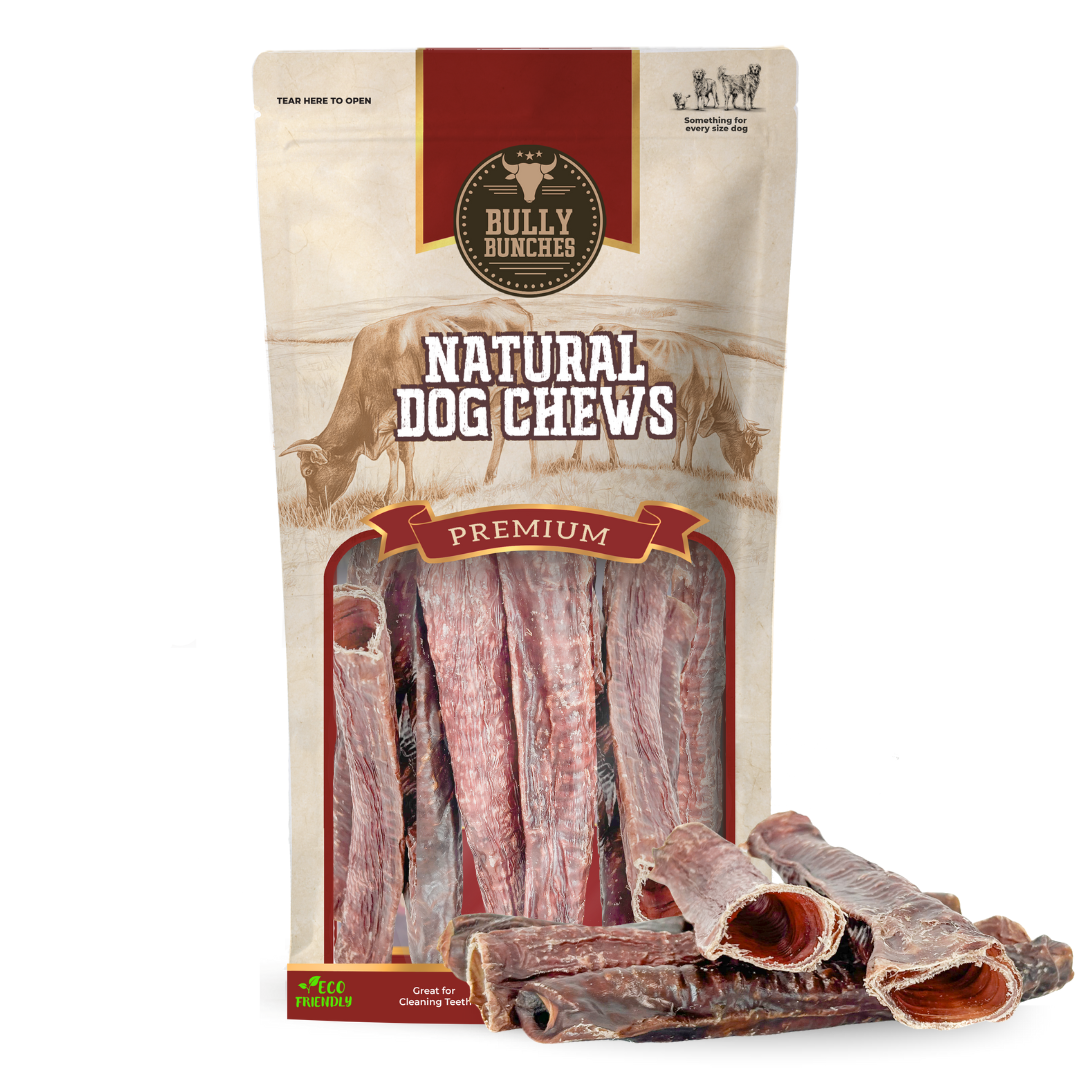 12 Inch Trachea Wrapped in Jerky – Bully Bunches